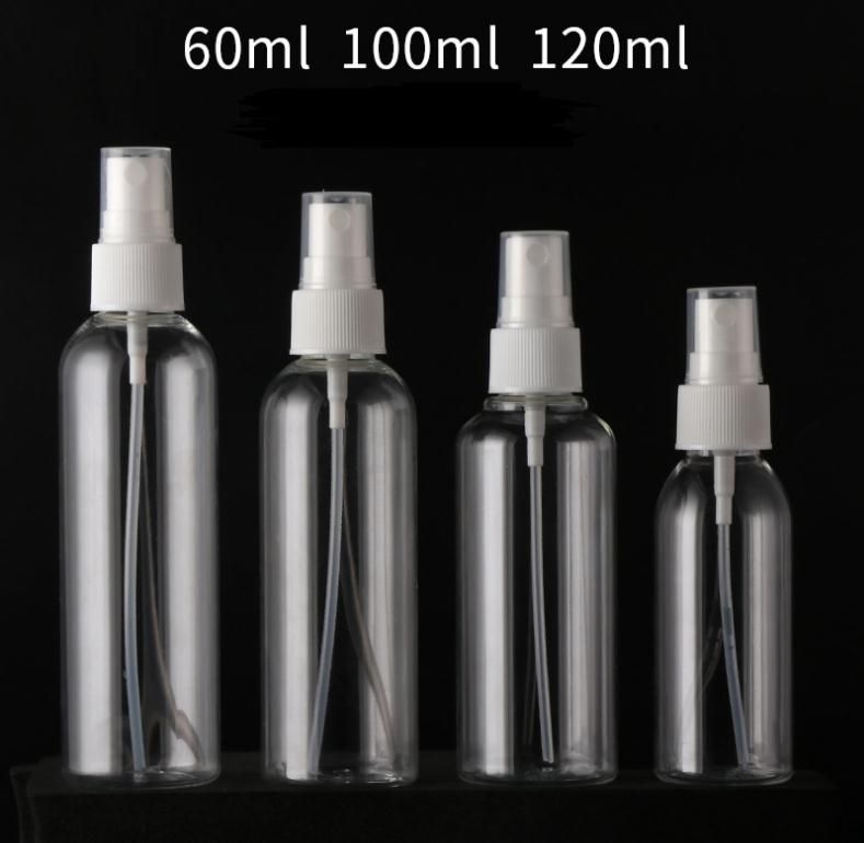 2020 30/50/60/100/120 Ml Spray Bottle Transparent Alcohol Disinfectant ...