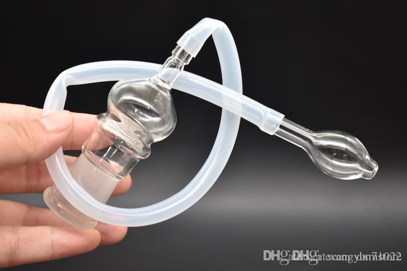 Glass 18mm Female Vaporizer Whip Adapter With Screen And Hose Extreme Q ...