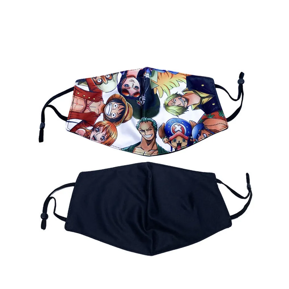 Anime One Piece Luffy Face Masque Imprimer Masque Visage Masques ...