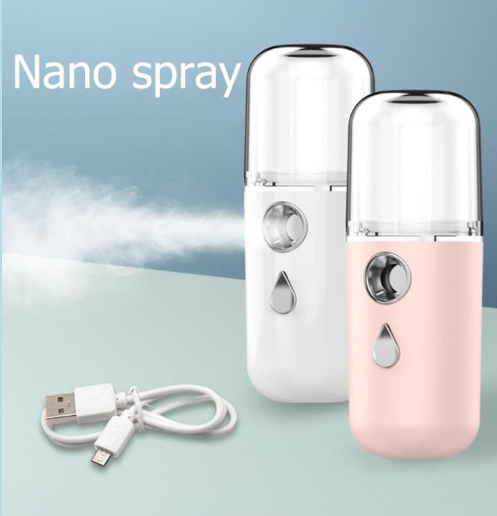 2020 Nano Mist Sprayer USB Rechargeabl Facial Body Nebulizer Mini ...