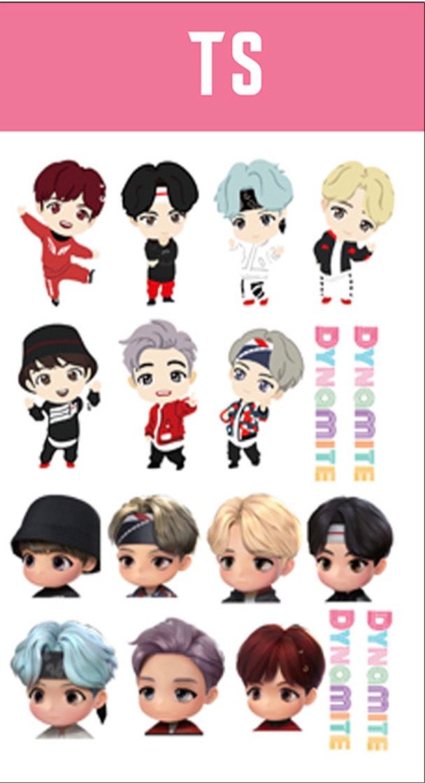 BTS Butter Tiny Tan Sticker Sheet Paper & Party Supplies etna.com.pe