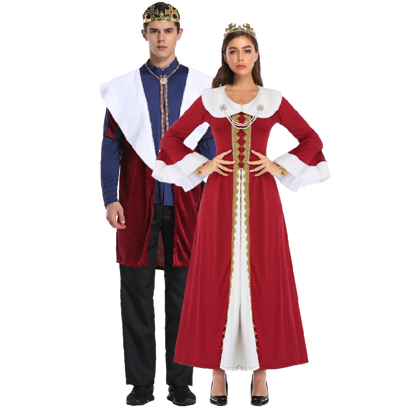 Medieval King And Queen Costumes