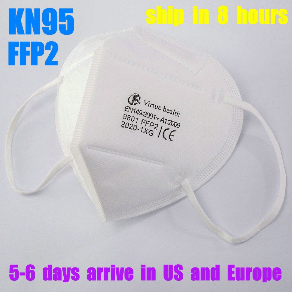 2020 KN95 FFP2 CE Mask Designer Face Mask N95 Respirator Filter Anti Fog Haze And Influenza ...