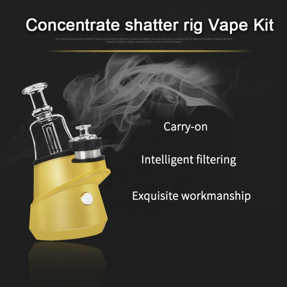 Cannabis shatter rig starter bundle - izekool