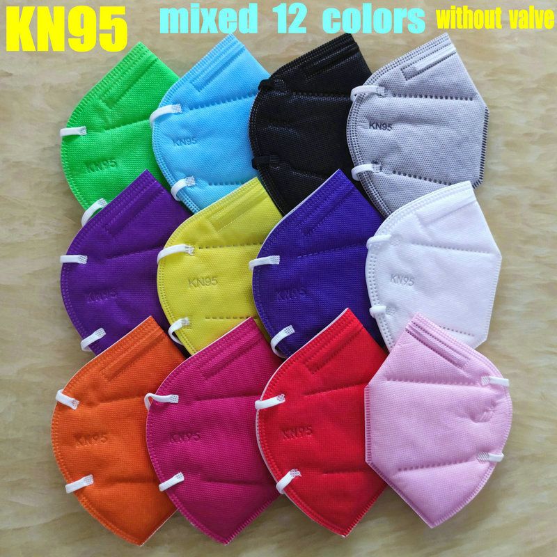 2020 KN95 Face Mask FFP2 Quality Certification Protective 6 Layer ...