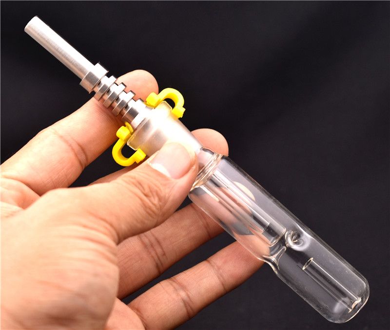 2020 New Arrival Glass Nectar Collector Kit With 14mm 18mm Titanium ...