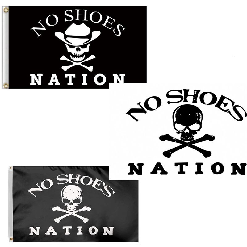 No Shoes Nation Flag
