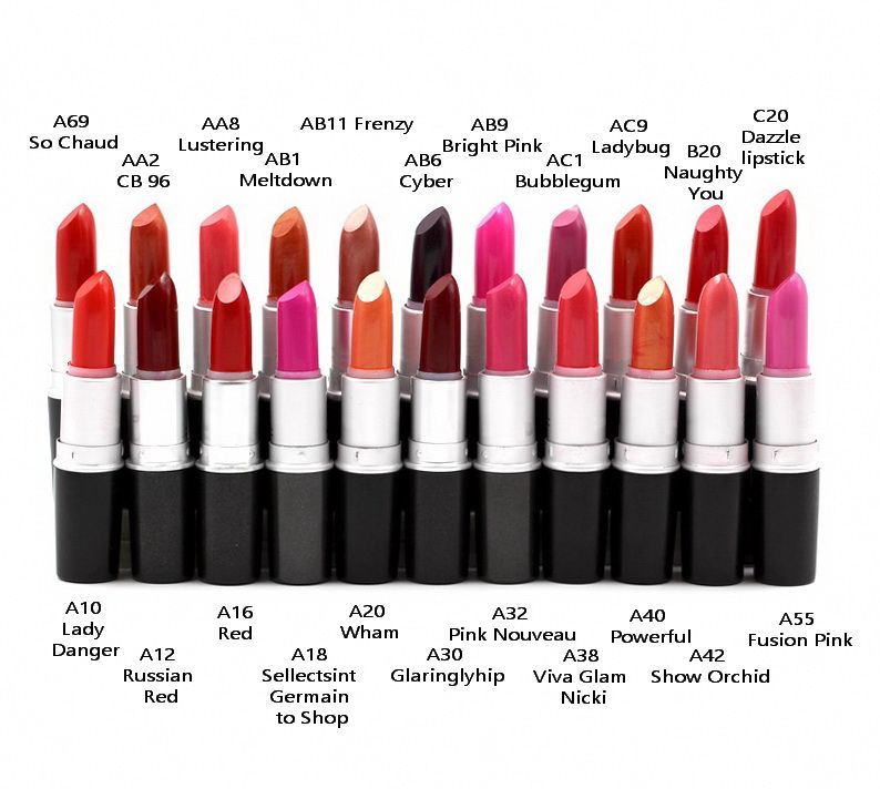 Lipstick Color Names | Lipstutorial.org