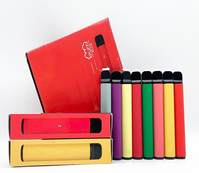 Puff Bar Plus Disposable Vapes Device Pod Kit 800 Puffbars 3 2ml