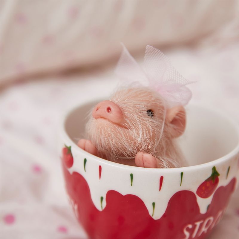 Toys & Games Toys Dolls & Action Figures silicone piglet reborn babies ...