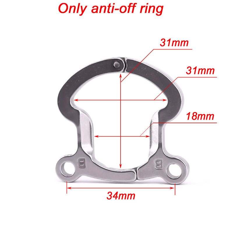 Does anyone have any experience with this Anti-Off Ring? : r/chastity