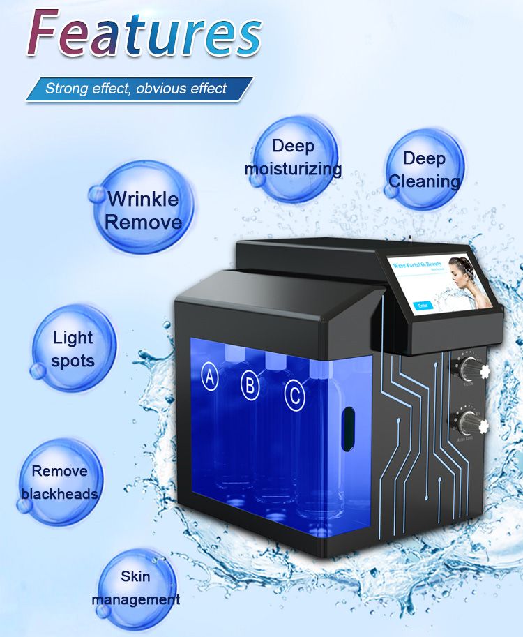 Best Price Hydro Facial Machine Water Aqua Dermabrasion Peeling Black ...