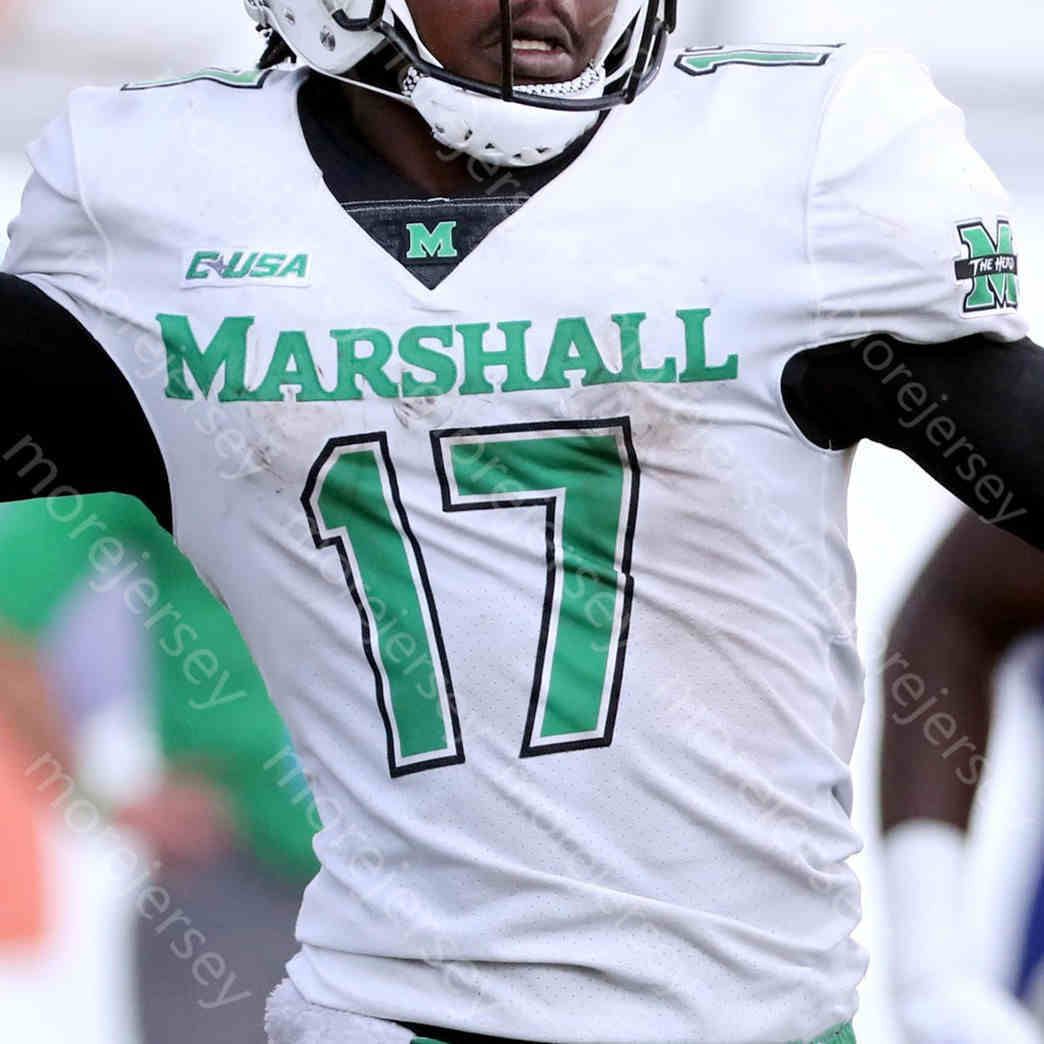 Marshall Thundering Herd Football Jersey NCAA College Randy Moss Wells ...