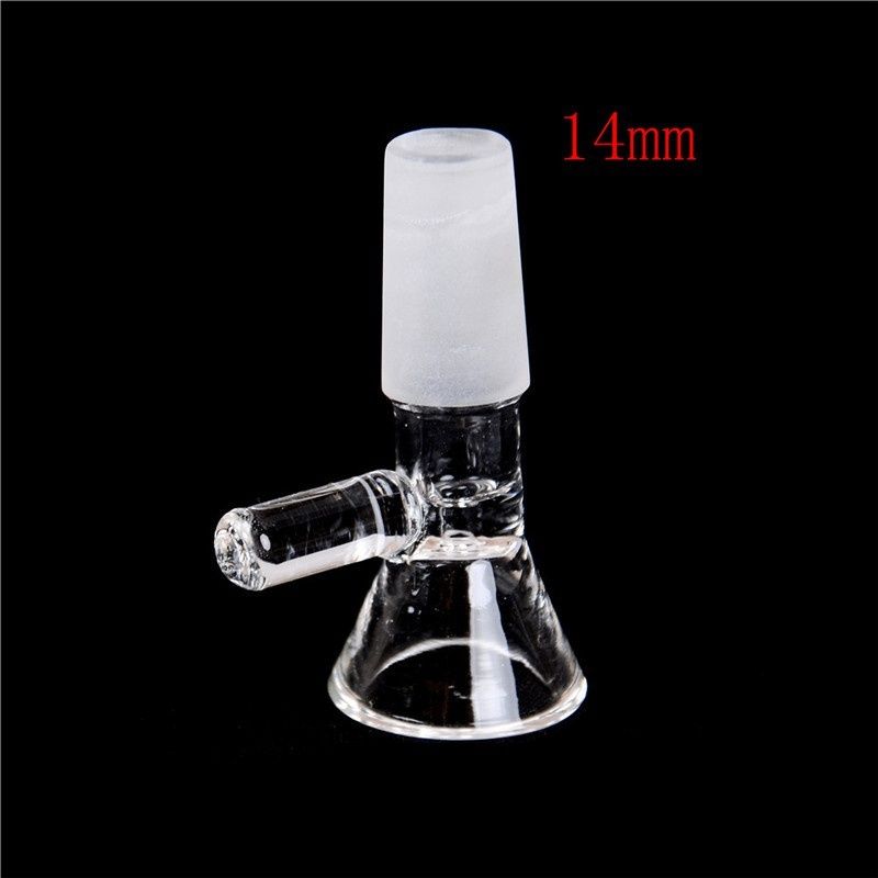 14mm 18mm Male Joint Glass Bowls Clear Pyrex Glass Pipe Transparent ...