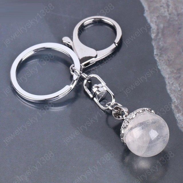 Handcrafted Natural Stone Keychain With Opal From Jewelrysky1388, $2.92 ...