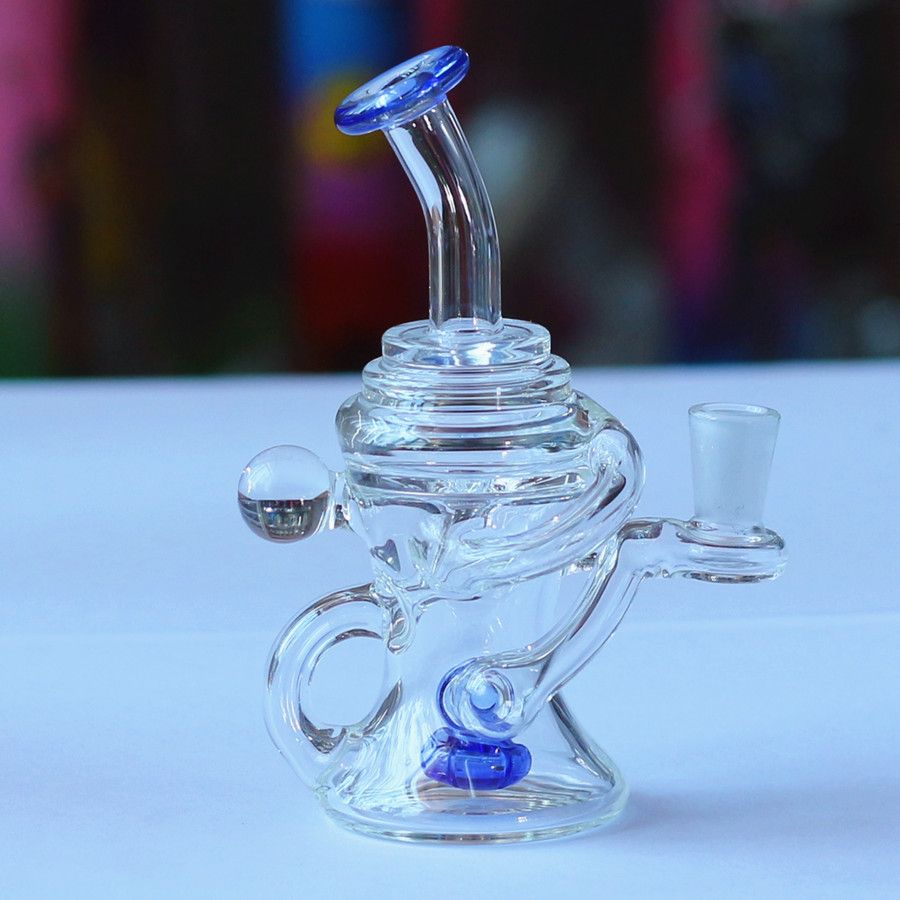 Wholesale Best Quality Material New Design Recycler Robot Colorful Bong ...