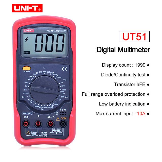 Wholesale UNIT UT51 UT52 UT53 UT55 UT56 Digital Multimeter True RMS ...