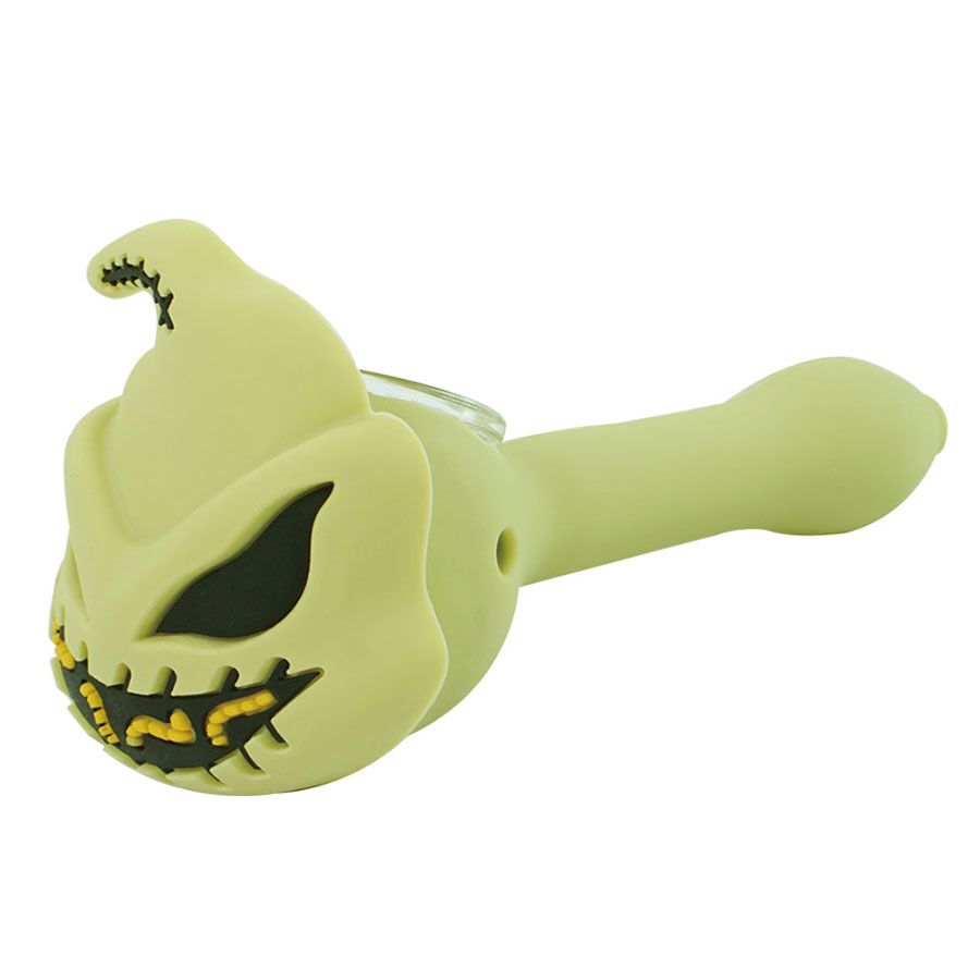 4.6 Oogie Boogie Man Hand Pipe Tobacco Pipes Silicone Material Oil Rig ...