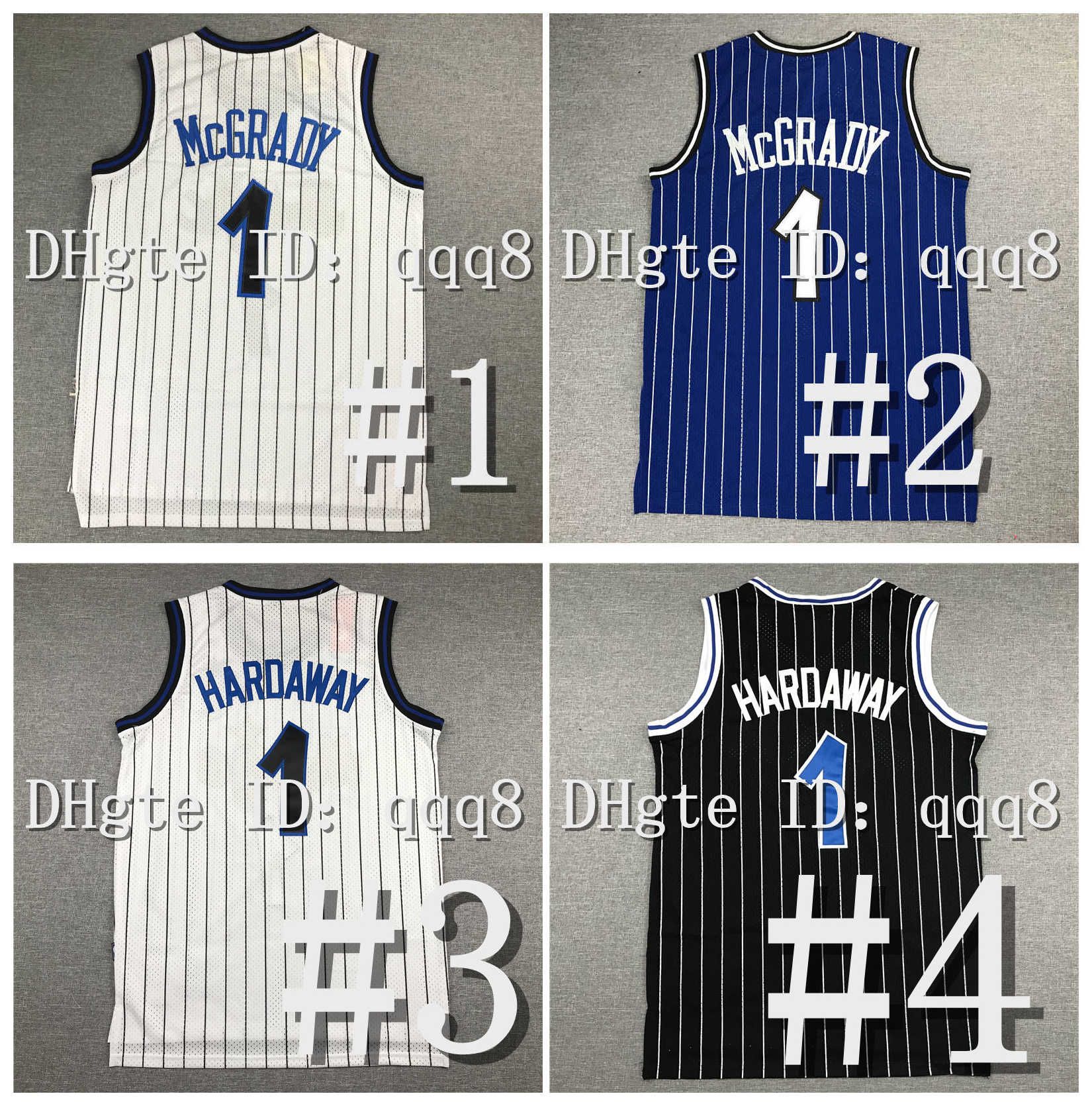Na85 Retro Penny Hardaway Basketball Jersey Tracy McGrady Vince Carter ...