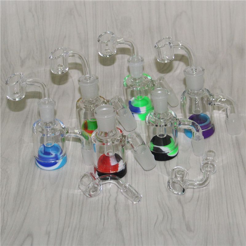 2020 14mm 18mm Glass Ash Catchers 45 90 Degrees Glass Reclaim ...