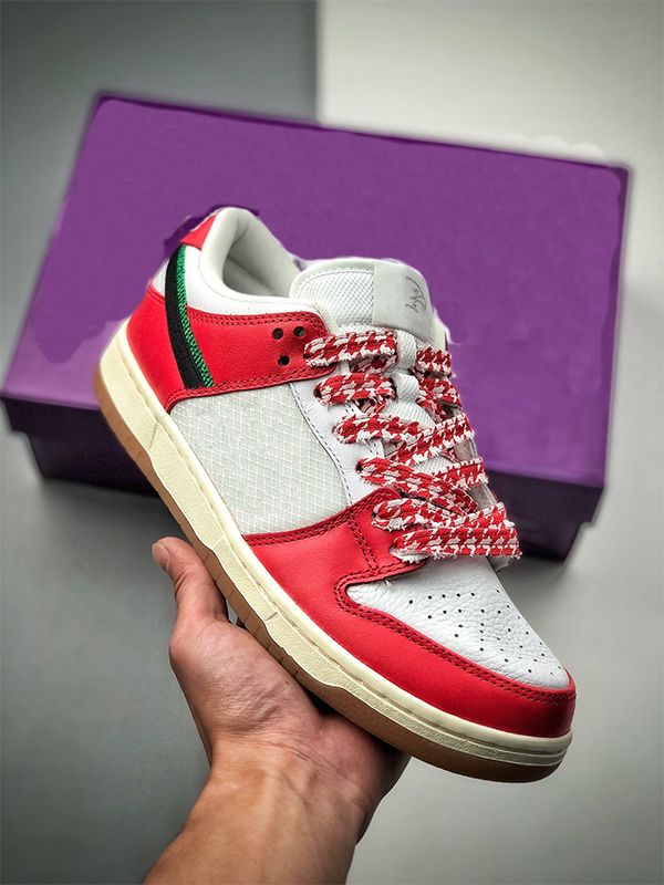 2021 High Quality Habibi Low Frame Skate X SB Dunk Leather Skateboard ...