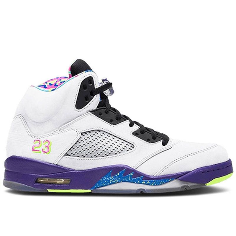 2021 Basketball Shoes 75 Men Black Metallic 5 Reflect 3s Grape Oreo 5s ...