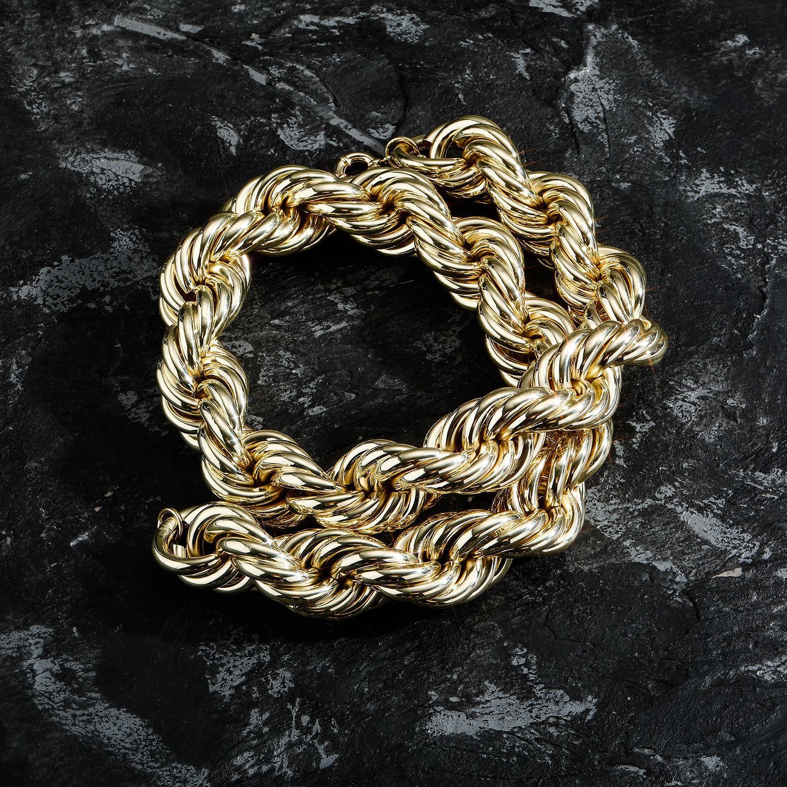 Gold Rope Chain Rapper