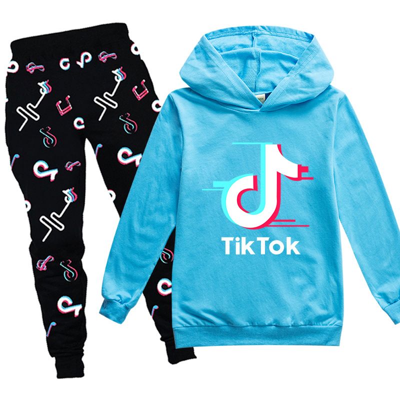 Boys Novelty 3D Tiktok Autumn Clothing Set Toddler Girls Hooded ...