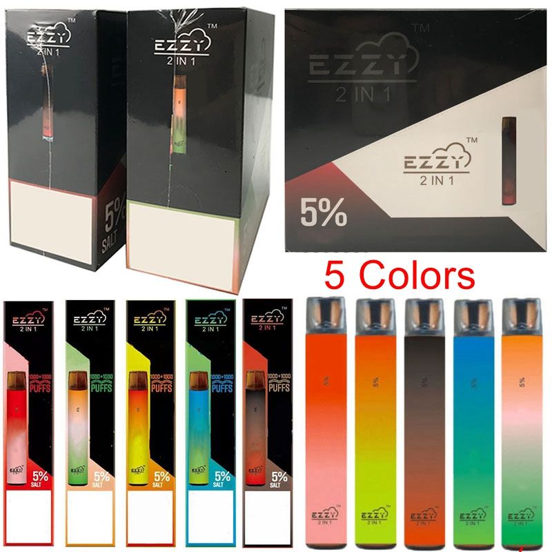 Newest Ezzy 2in1 Disposable Device Pod Vape Pens 2000Puffs Portable ...