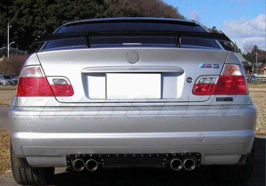 Spoiler For BMW 98 06 E46 Spoiler Length 129cm Universal GT Wing Rear ...