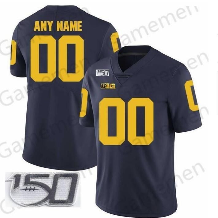 CUSTOM Michigan Wolverines Jersey Evans 45 David Harris 43 Chris ...
