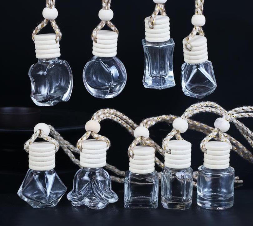 2021 Hanging Perfume Diffuser Bottle 10 15ML Car Perfume Bottle ...