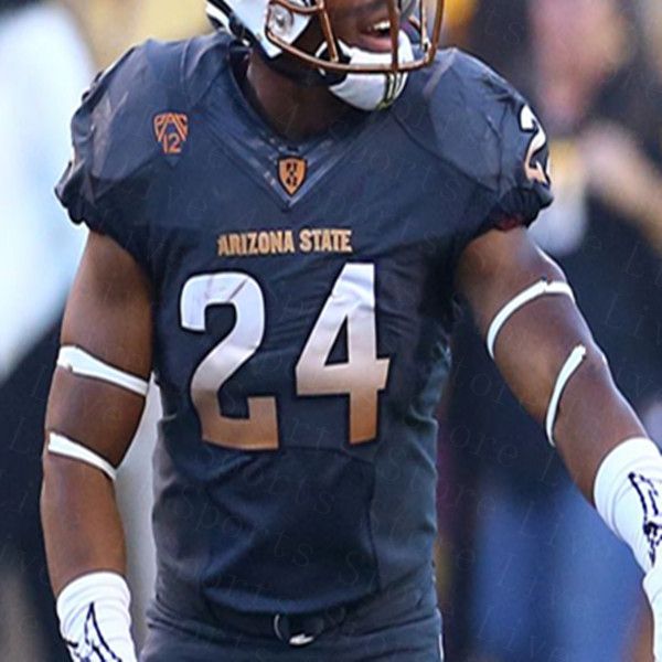 Chen37 Custom NCAA Football Arizona State ASU Jersey Pat Tillman Jayden ...