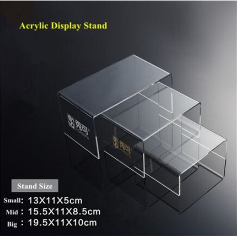 Clear Acrylic U Shaped Display Stand For Shoes, Handbags & Cosmetics ...