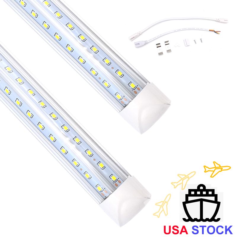 25 Pack V Shape Led Tube Light T8 Integrated 18W 28W 36W 50W 45W 2ft ...