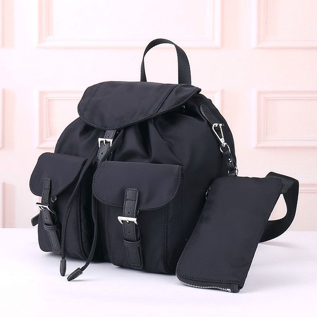 Black Canvas Backpacks For Girls