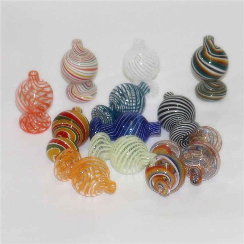 2021 Glass Bubble Carp Caps For Quartz Nails Glass Ash Catcher Glass ...