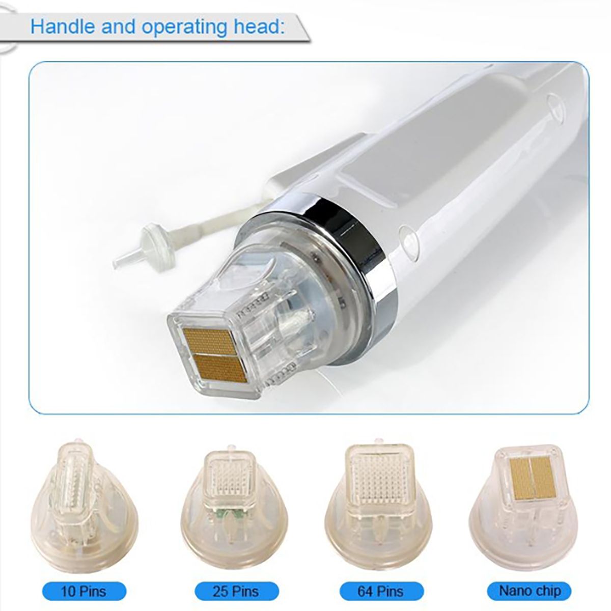 2022 Rf Fractional Micro Needle Stretch Marks Removal Machine Anti Acne ...