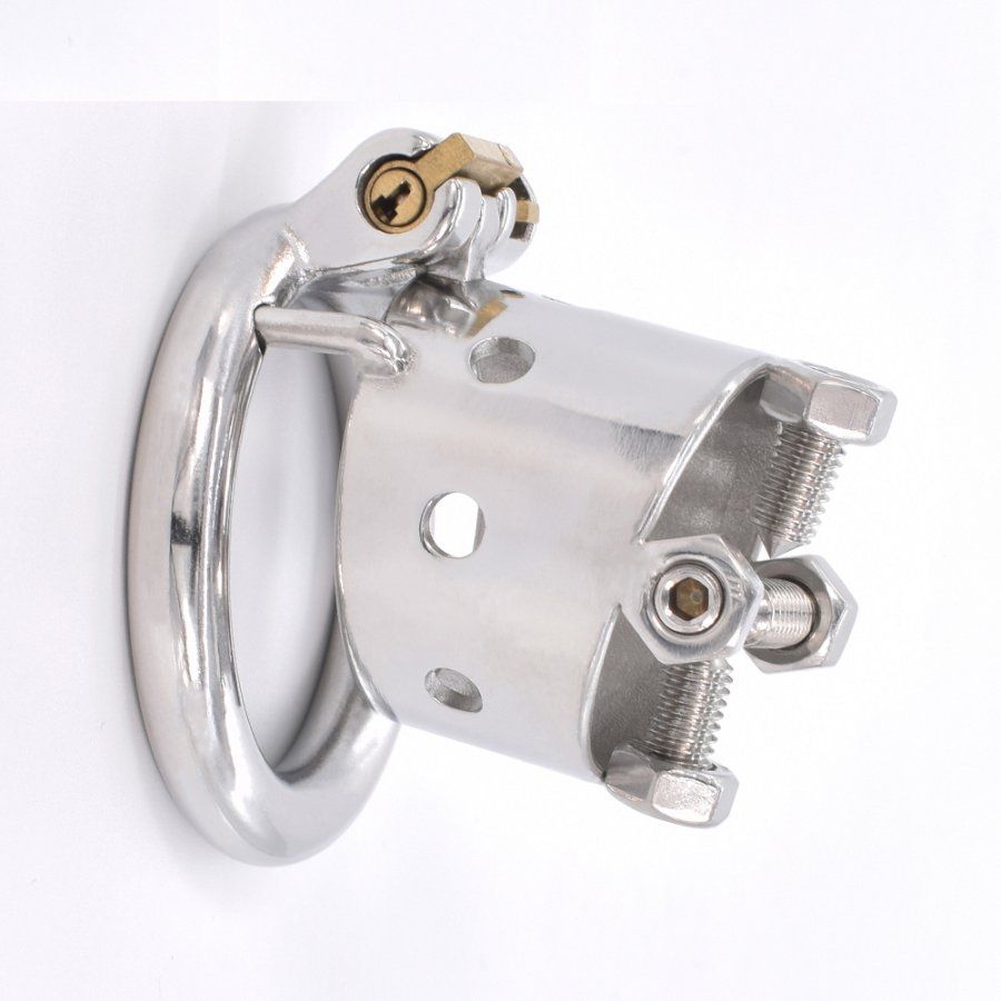 Spiked Cock Rings Metal Penis Cage Stainless Steel Male Chastity Belt ...