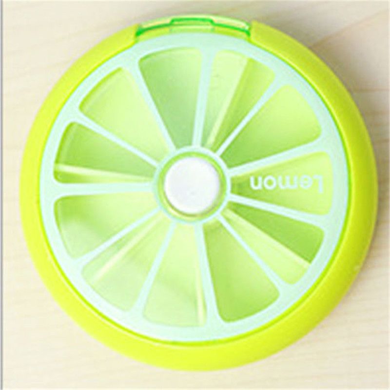 Pill Box Fruit Shaped Vitamin 7 Day Weekly Medicine Pillbox Tablet ...
