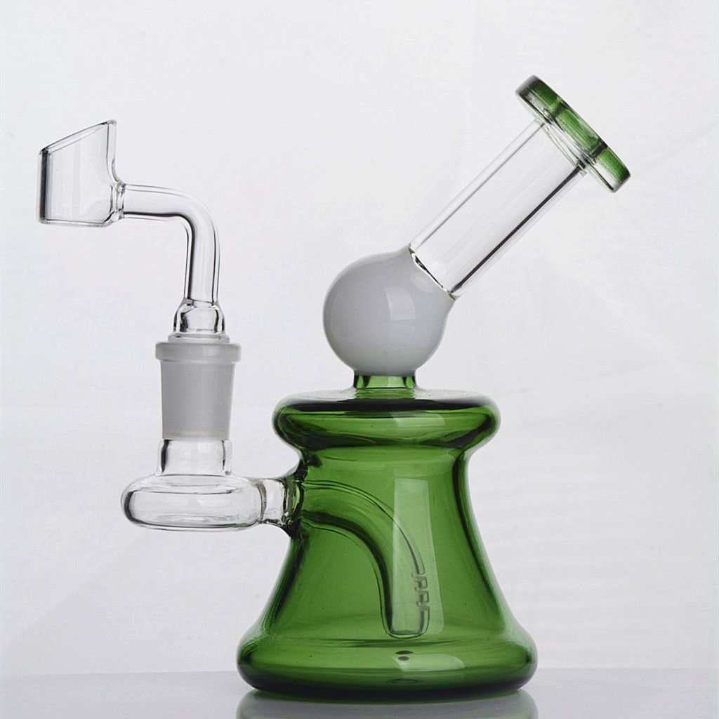 Wholesale Hookah MINI Fab Egg Recycler Beaker Bong Oil Rig Clear Glass ...