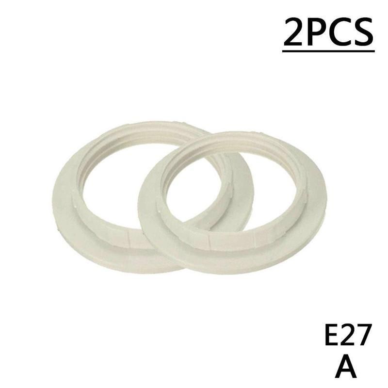 Lamp Covers & Shades 2021 E27/ E14 Lampshade Ring Adapter Black/White ...