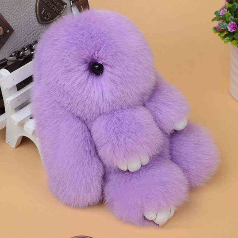 HOT Kawaii Cute Real Life Rabbit Animal Fur Doll Plush Toy Kids ...