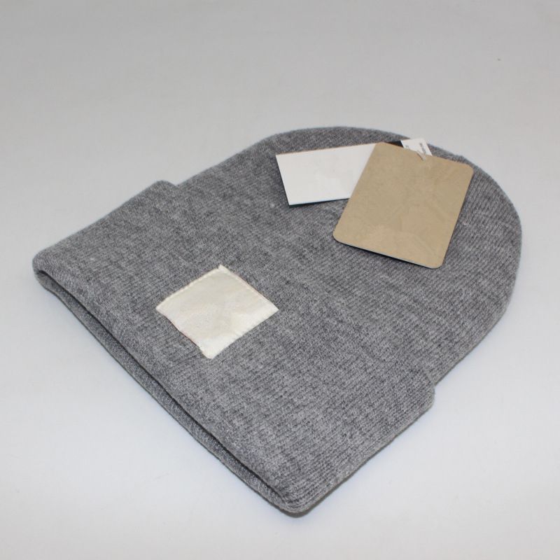 Designer Knitted Skully Hat For Men And Women Warm Solid Color Cap For ...