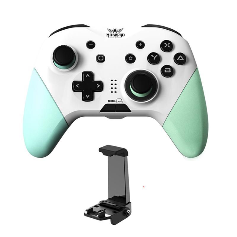 Game Controllers & Joysticks For Switch Pro Controller Wireless Bluetooth Gamepad One Key Wake ...