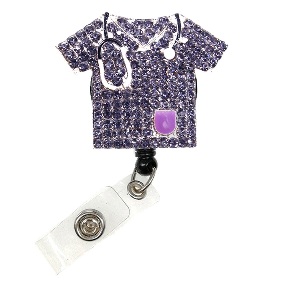 Key Rings Medical Multi Color Scrub Life Rhinestone Scrub Tops ...