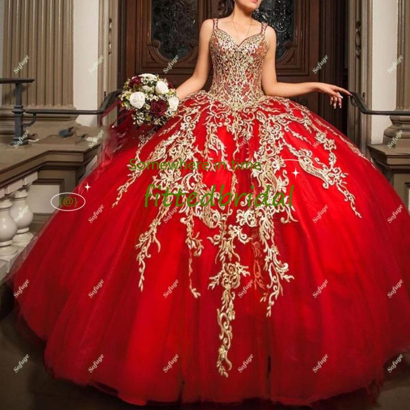 Sweet 16 Dresses Red