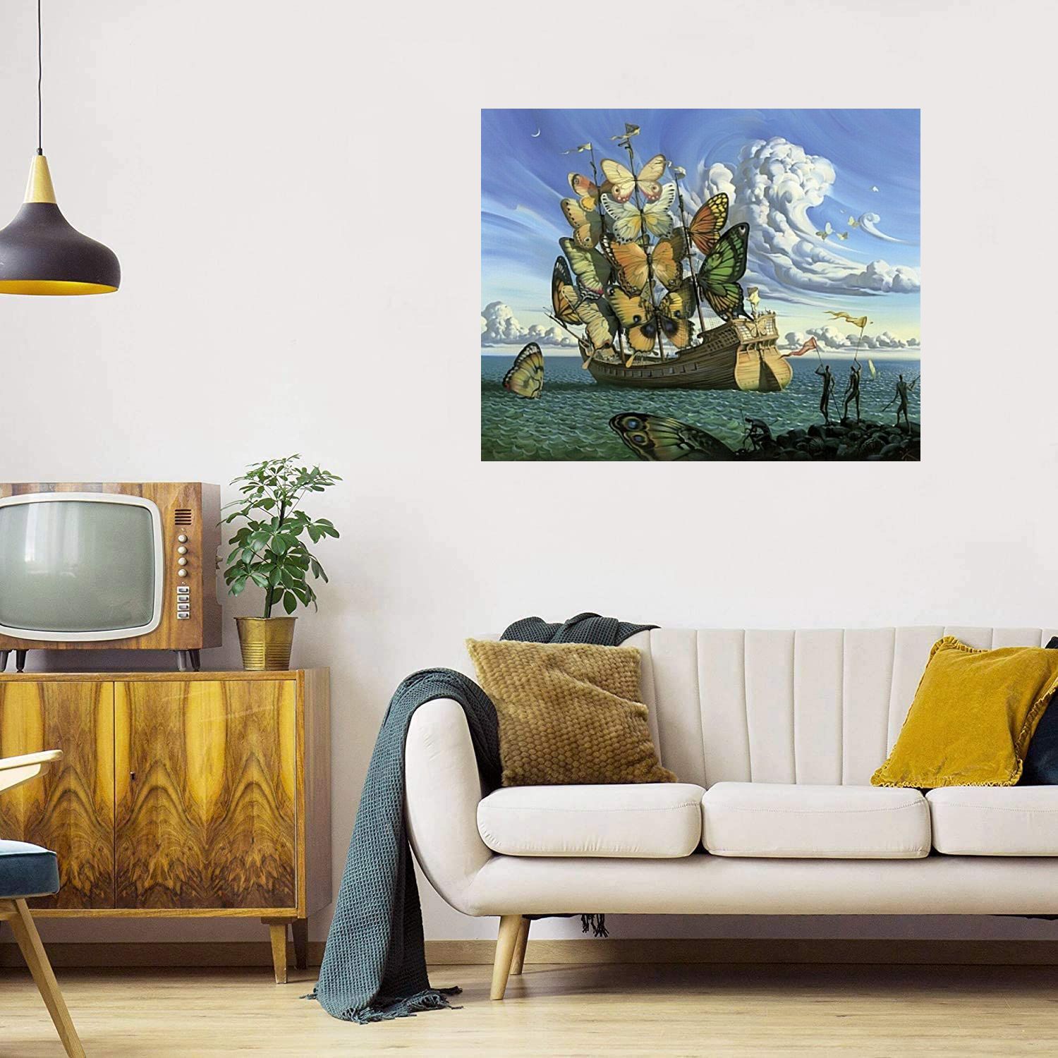 Vladimir Kush Departure Of The Winged Ship