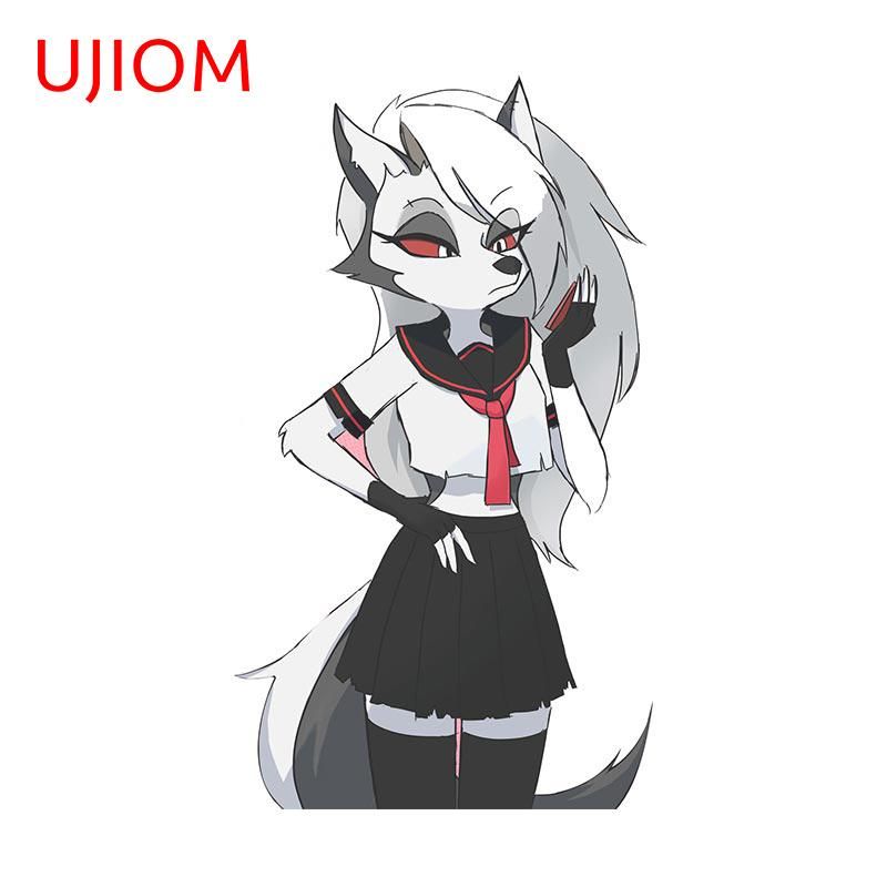 Loona Helluva Boss Stickers Loona Hell Boss Friends Loona Bathroom ...