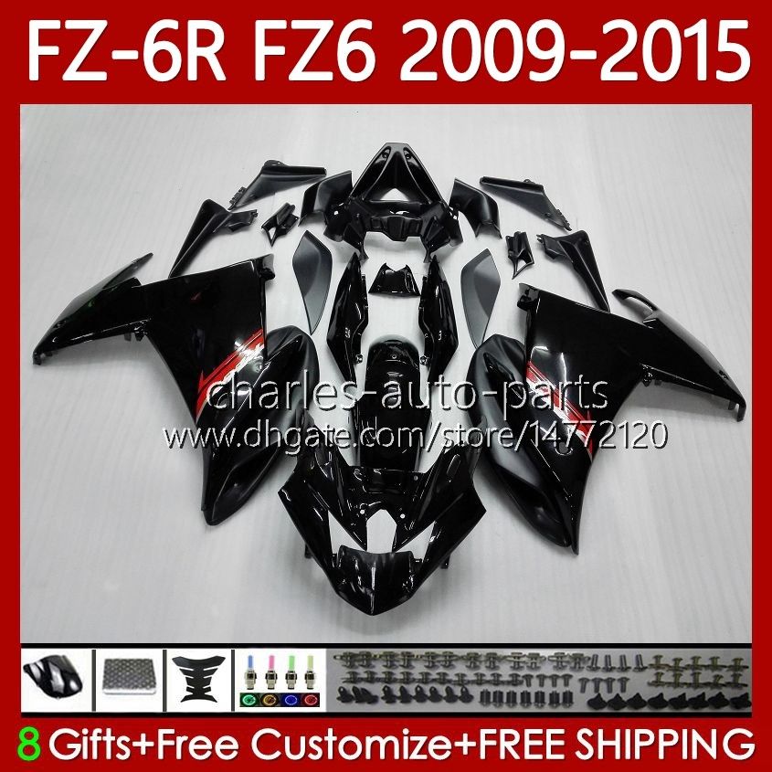 MOTO Body For YAMAHA FZ6 FZ 6 R N 600 6R 6N FZ 6N 09 15 Bodywork 103No ...